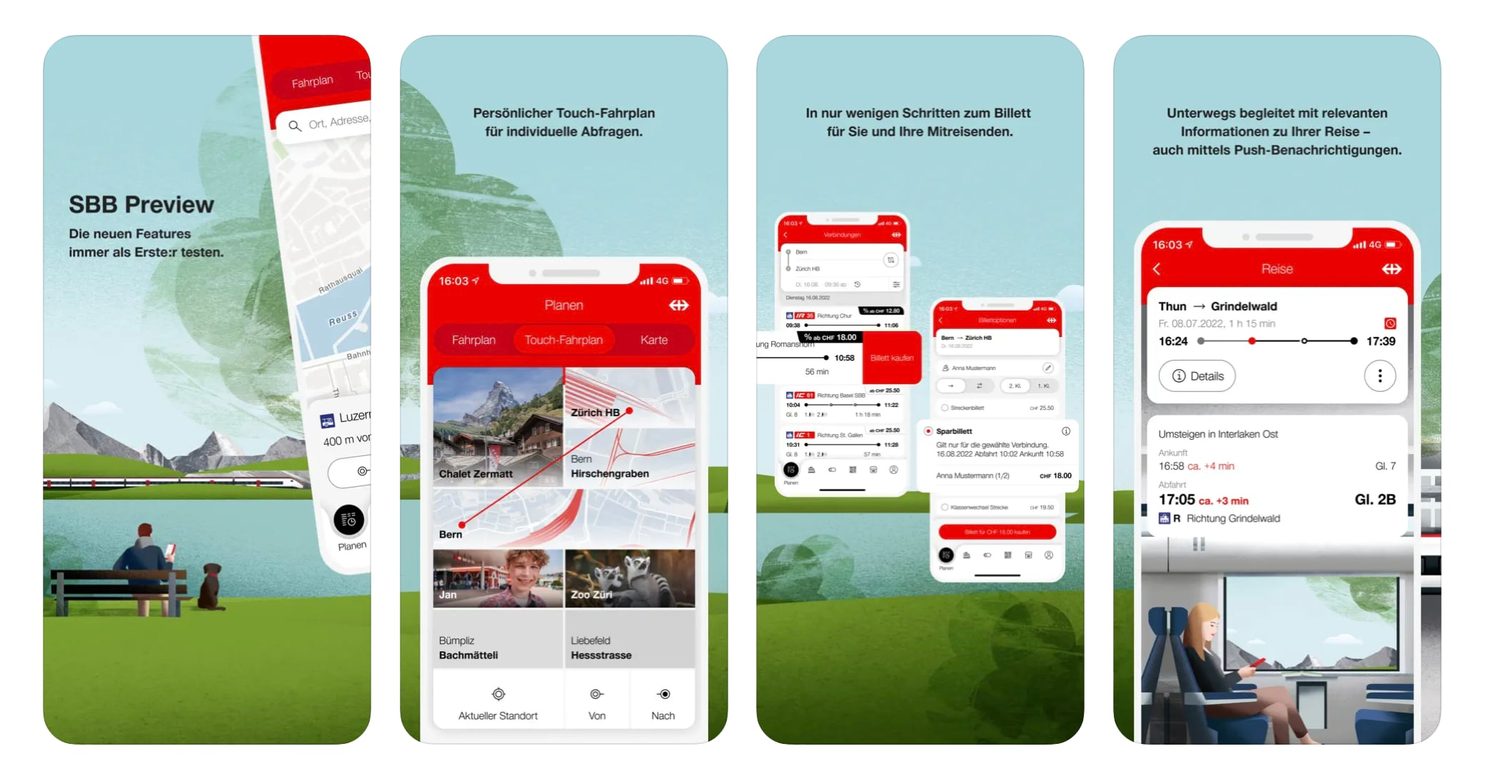 SBB-App erhält bald neues Design