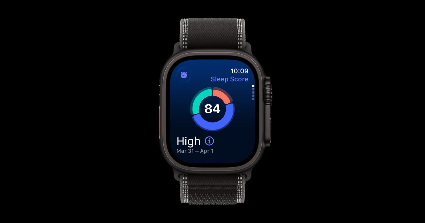 «Sleep Score»: Die Apple Watch bewertet neu den Schlaf