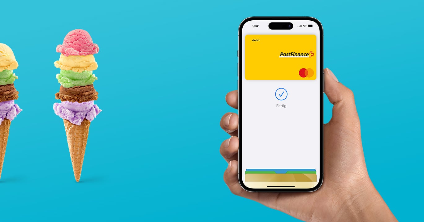 PostFinance-Card funktioniert neu mit Apple Pay